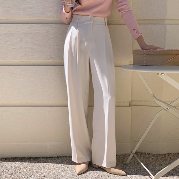 베니토 1만장돌파 S L 2기장7컬러 Made 라이프 투핀턱 와이드 앞지퍼 팬츠 롱5cm숏 신상하객하객룩오피스오피스룩가을간절기투핀턱팬츠