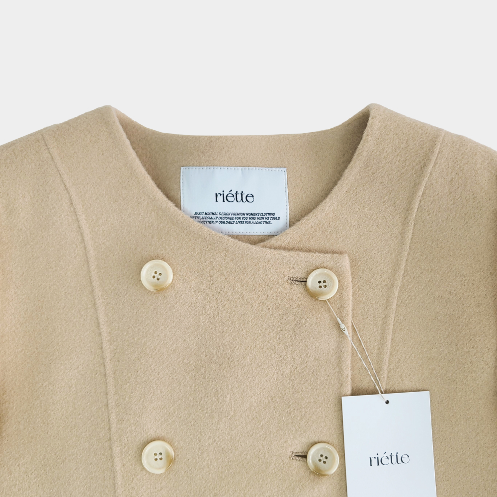 [베이지당일] 리에뜨 riette 콥 핸드메이드코트 울코트 (2c)