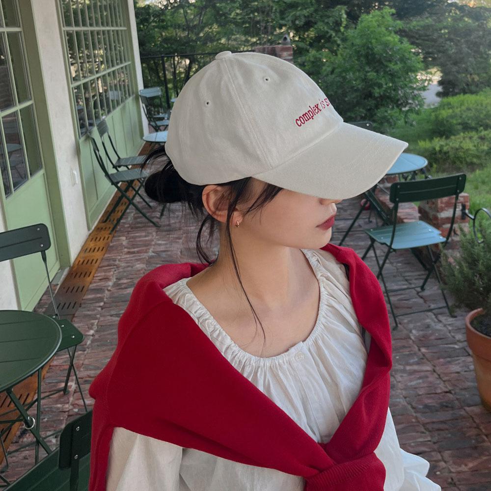 워너비뮤즈 무배🚀 캐주얼👻코디만능 소두핏 연예인핏 레터링 무채색 모자 꾸안꾸 데일리 심플 사계절 볼캡 대두커버 남녀공용 가을 겨울 야구모자 3col