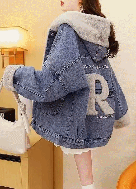 [ZA3_0335] 메리몽 데님기모자켓