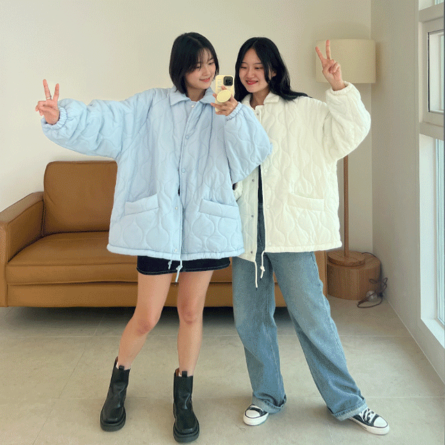 올핏클로젯 [4XL] SOFT 퀄팅 패딩 4color_빅사이즈