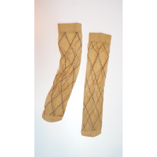 케이와이와이 dot check half stocking