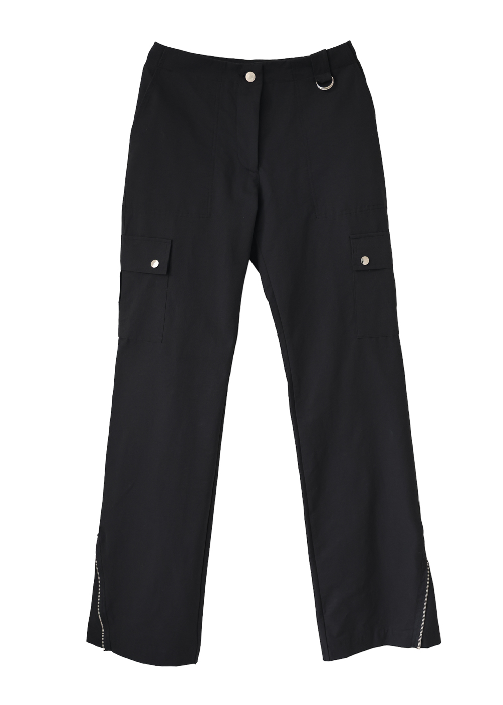 더베를린 D RING CARGO PANTS BLACK