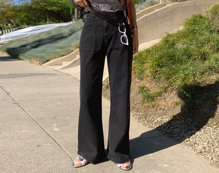 리리앤코 3천5백장 돌파 기본롱 디포리닌 속밴딩 스판 부츠컷 데님 팬츠 청바지 여름 여름팬츠 봄 신상 봄팬츠 청바지 부츠컷바지 부츠컷청바지 긴바지 세미부츠컷 밴딩