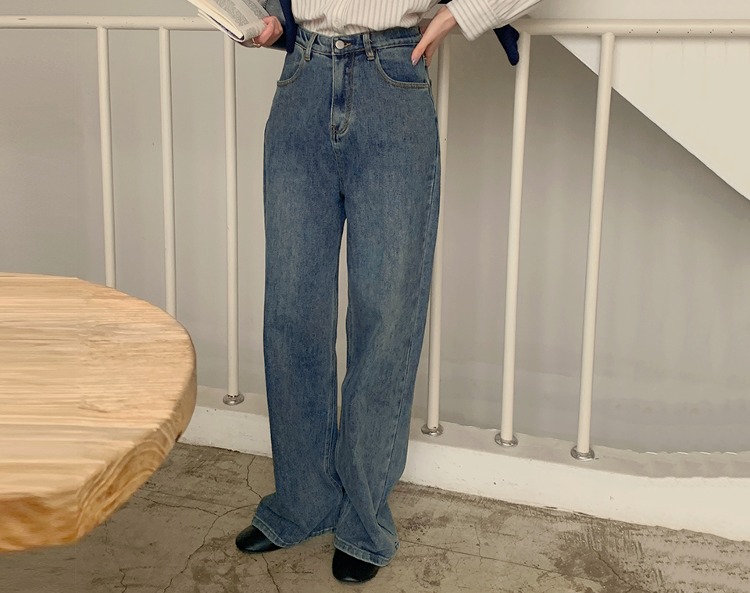 리리앤코 숏기본롱 라드벤 속밴딩 스판 일자핏 데님 팬츠 청바지 봄 신상 봄바지 봄팬츠 일자핏데님 워싱데님 워싱팬츠 워싱청바지 밴딩팬츠 밴딩바지 일자핏바지 일자핏