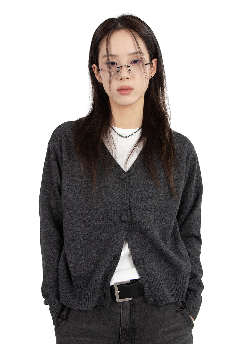 릿킴 BALL BUTTON CARDIGAN