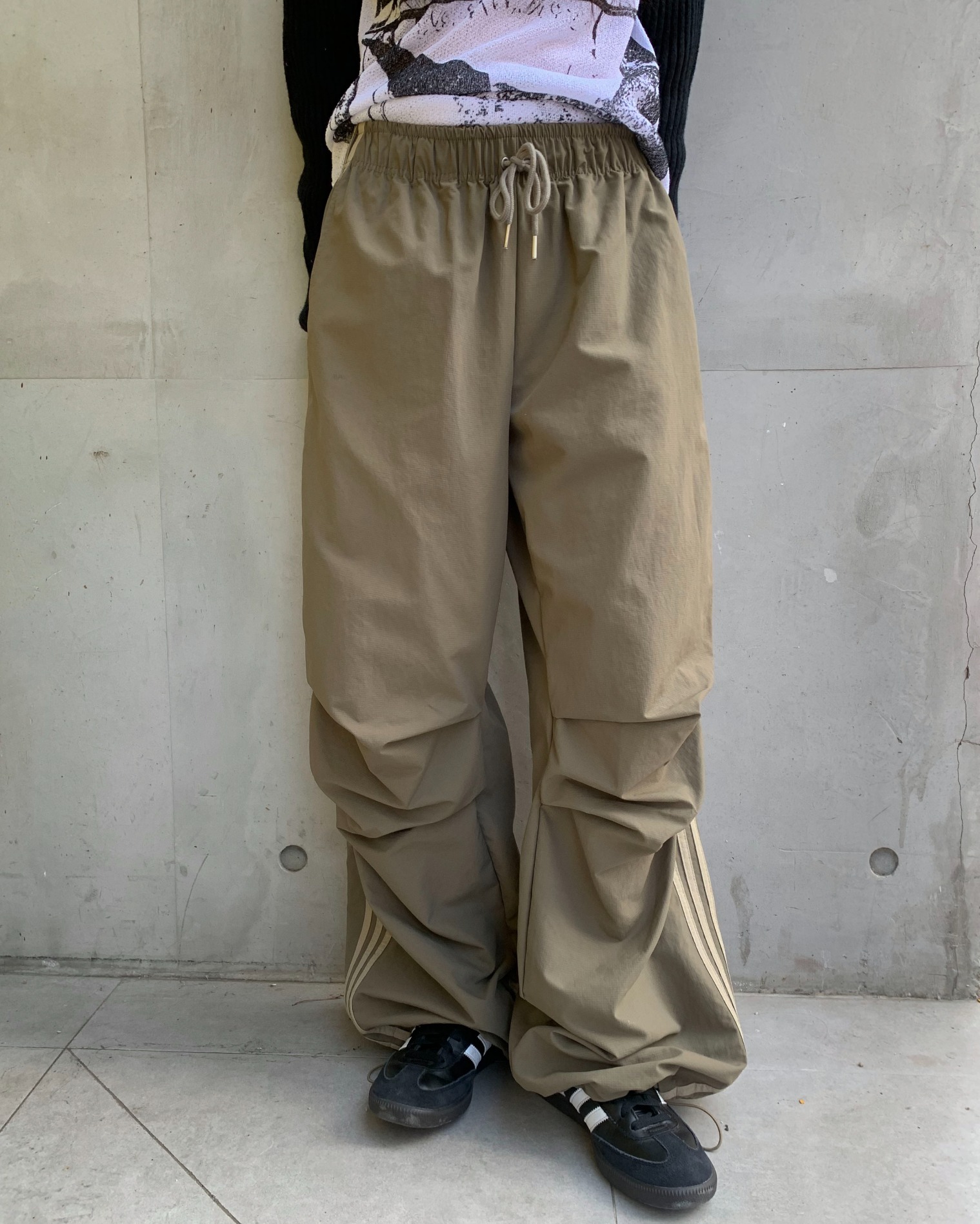 하몽 (Unisex) Triple nylon pants