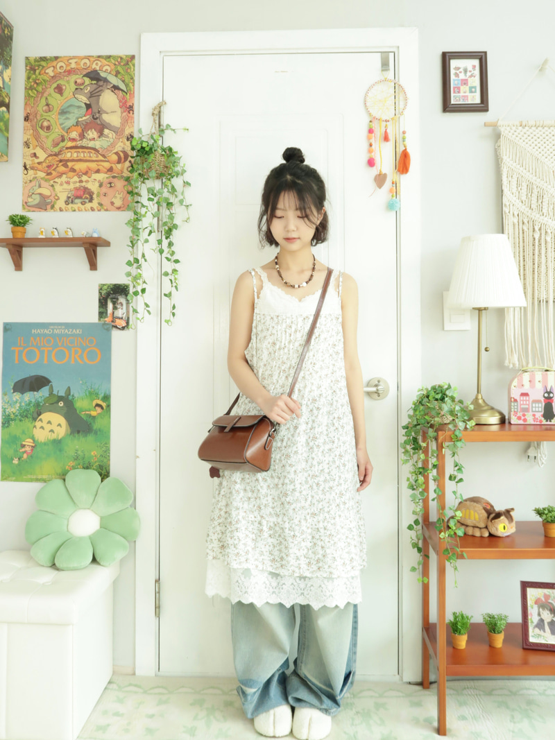마지 Forest lace ops ( white )