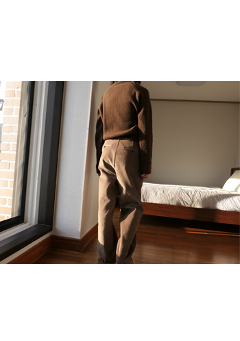 sensible corduroy straight pants (2c)