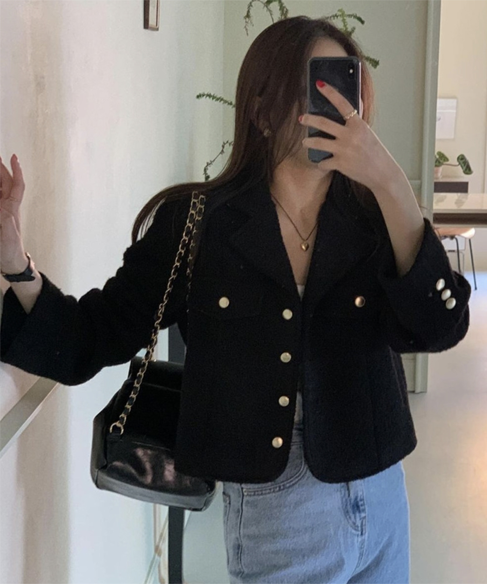 [당일 아이]미엘 콜로 자켓 (3col) miel 미엘르