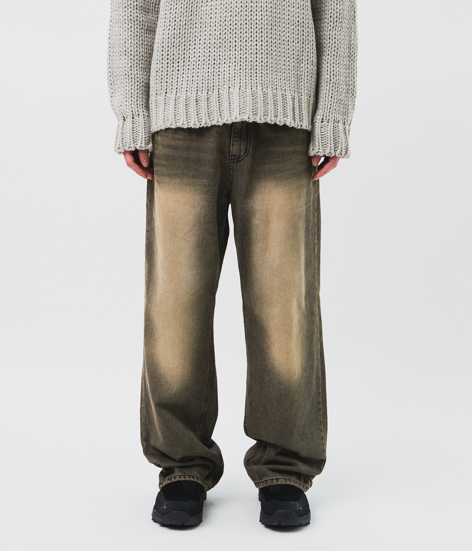 하이파이펑크 Beige Sand Denim