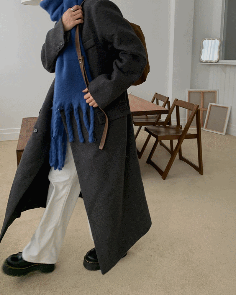 노어슨 [MD PICK!] DADDY MAXI COAT (7일 소요)