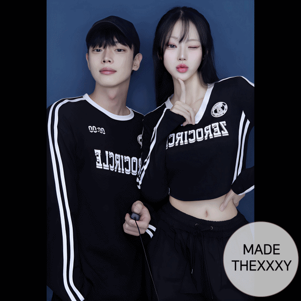 THE XXXY [ 초특가!!/고퀄제작] 라인 블록 싸커 시밀러 #2033 스포츠 y2k 블록코어 유니폼 슬림핏 배색 축구 농구 ...