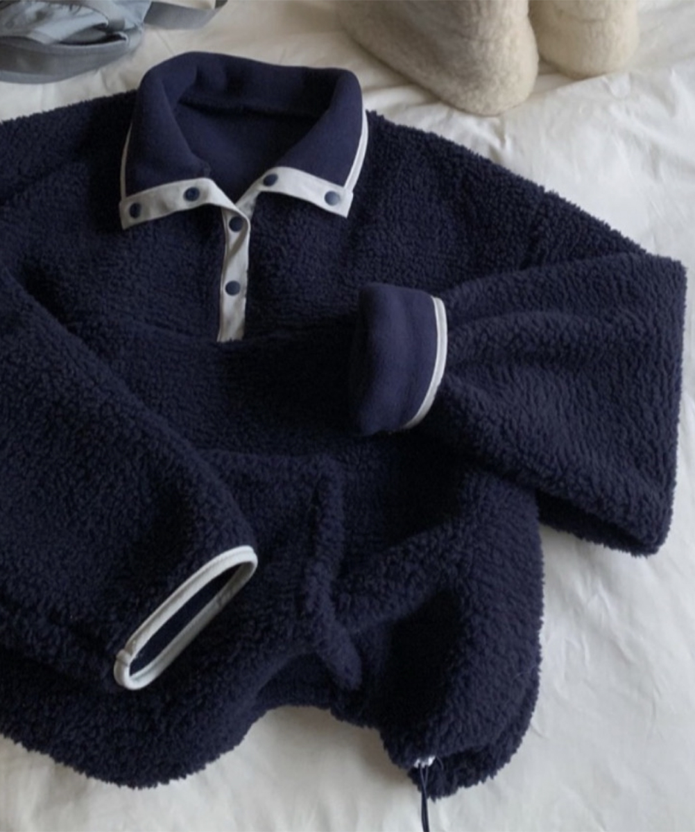 버나뎃 [당일 베이지]멜라운지 멜로우 아노락 (2col) mellounge