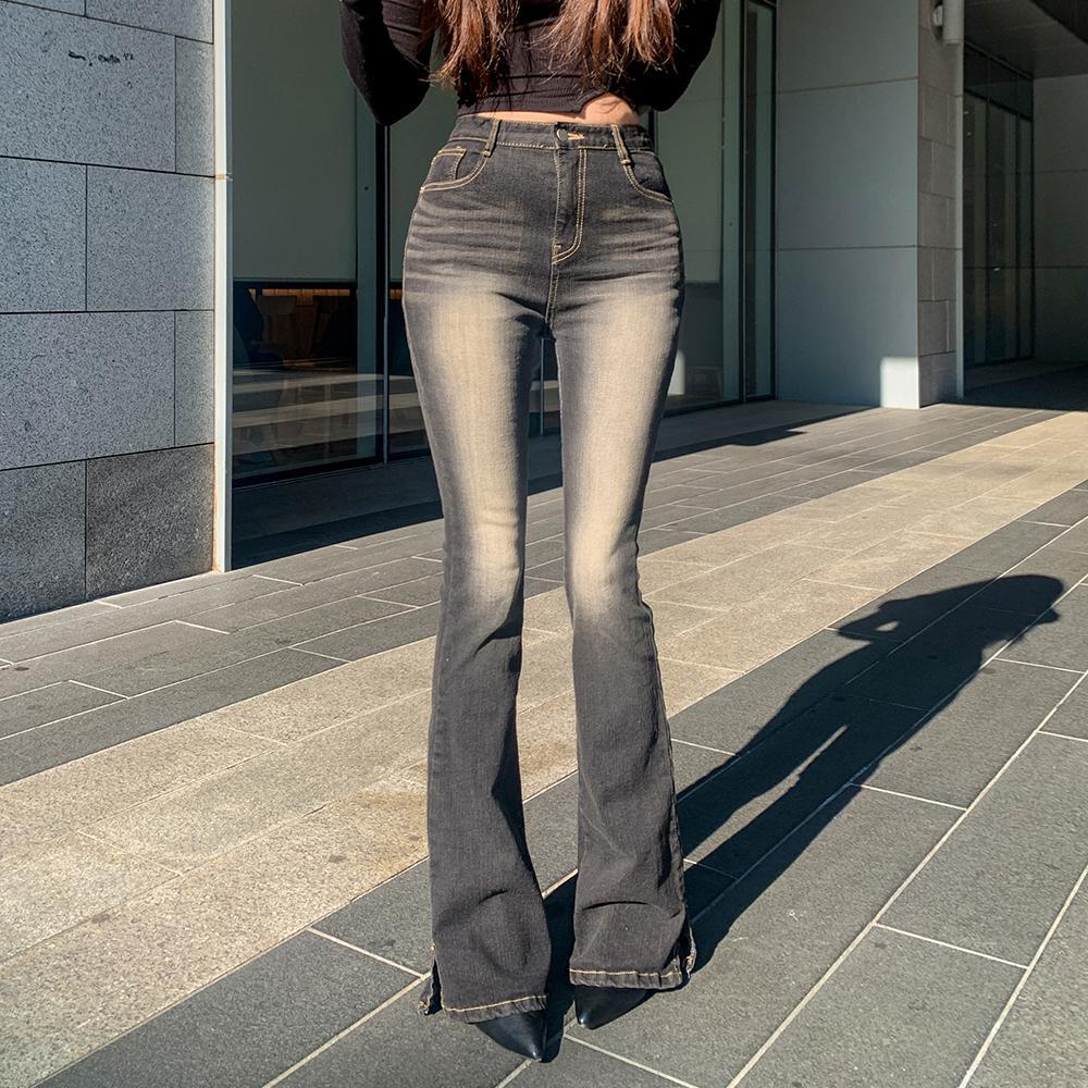 워너비뮤즈 무배🚀 골반뽕탈부착🔥2천돌파 단독선발매 워너비핏 골반볼륨업 인생 롱 부츠컷 슬릿 골반패드 청바지 골반뽕 데님 팬츠 키큰녀 하이웨스트 옐로우틴 팬츠 새내기