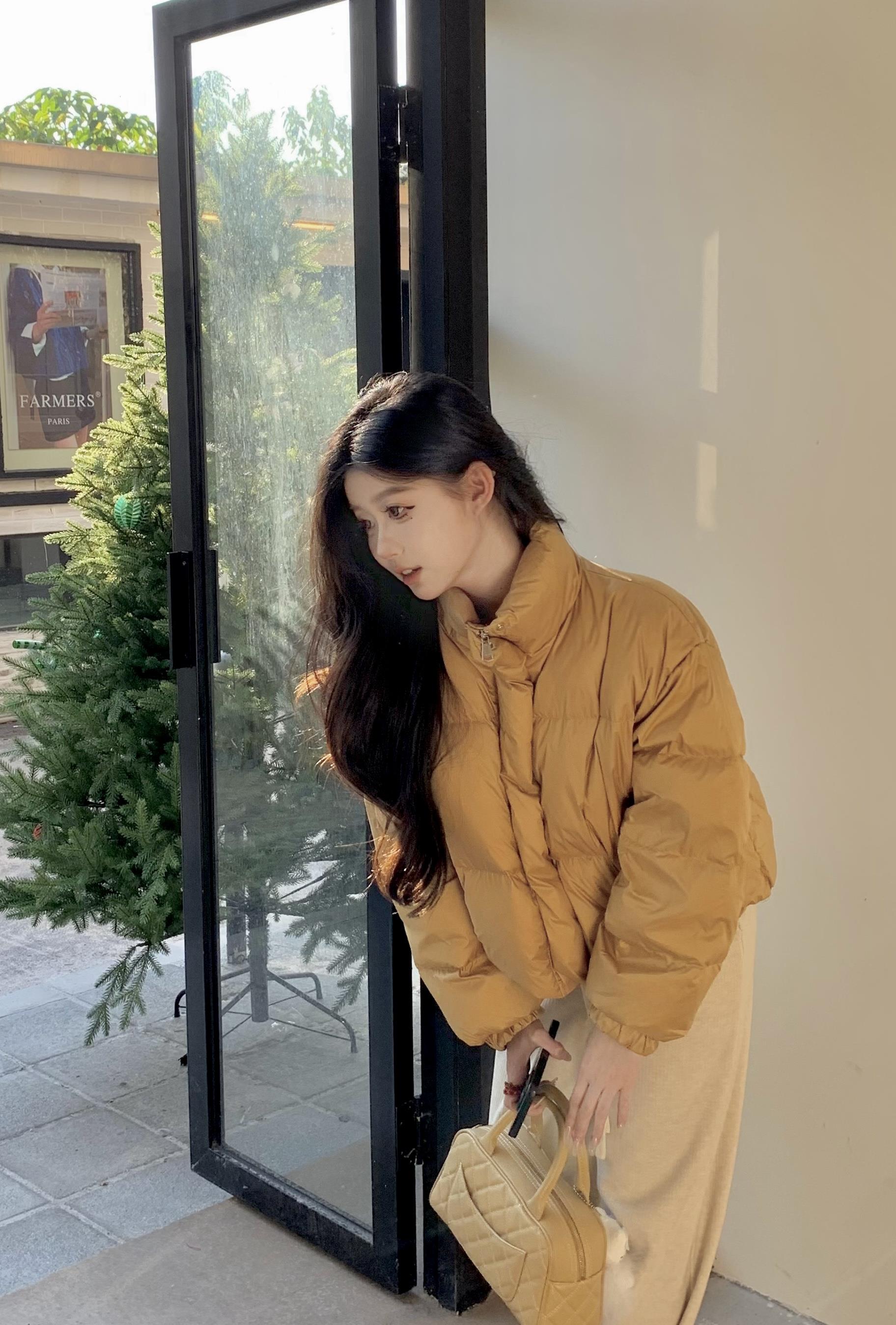 비스켓바스켓 러블리 하이넥패딩 숏패딩 러블리패딩 러블리숏패딩 긴팔패딩 빵빵패딩 겨울패딩 겨울숏패딩 머스타드패딩 모델추천 엠디추천 데일리패딩 데일리캐주얼패딩 데일리숏패딩