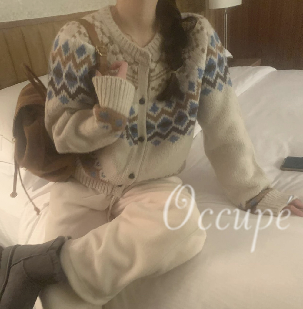 [당일발송]프리러브 노르딕 가디건 (2col) freelove