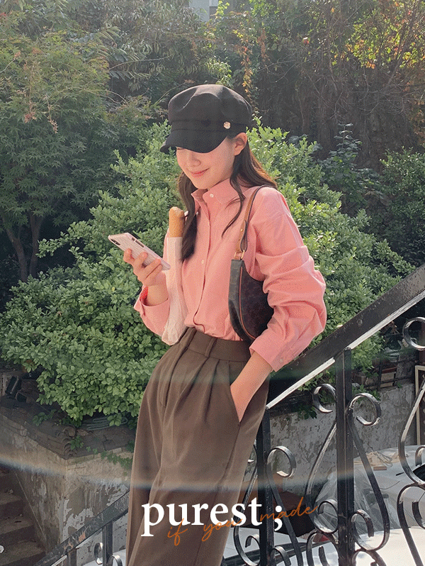 이퓨 [Made] 리몬 투핀턱 코듀로이 와이드 슬랙스 - 2color / S,M,L