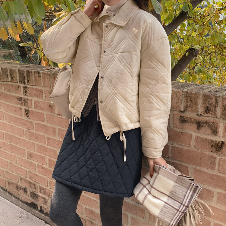 시크릿특가💥 제작 Tjp0105 노아르 카라 크롭 퀼팅 패딩 점퍼카라점퍼겨울점퍼겨울패딩패딩점퍼크롭점퍼크롭패딩퀄팅점퍼퀄팅패딩스트링점퍼연말룩