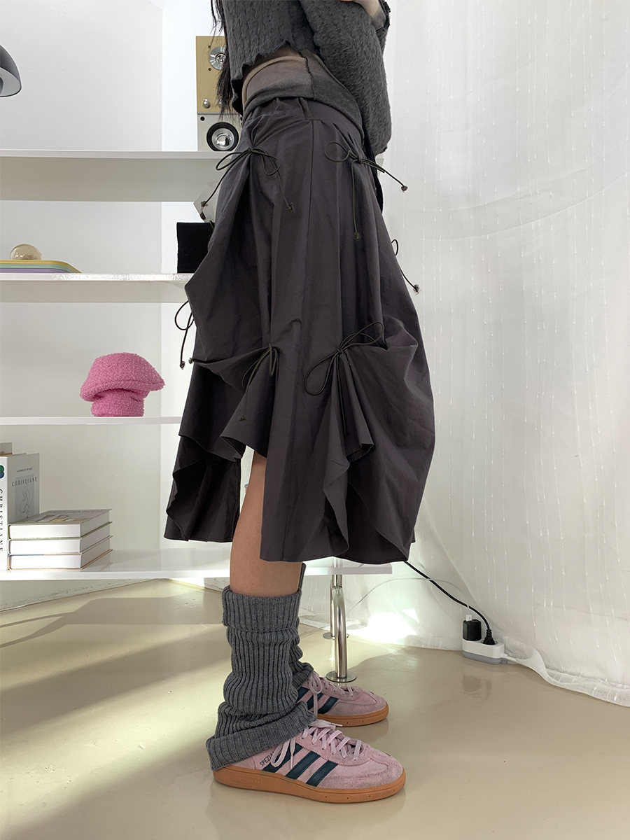 페인티드우드 Caster skirt (2color)