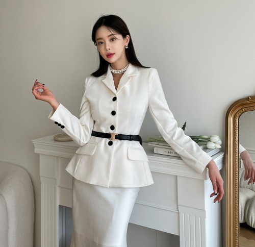 Abo 숄더패드 뉴룩 크롭 자켓 (2color,S.M)