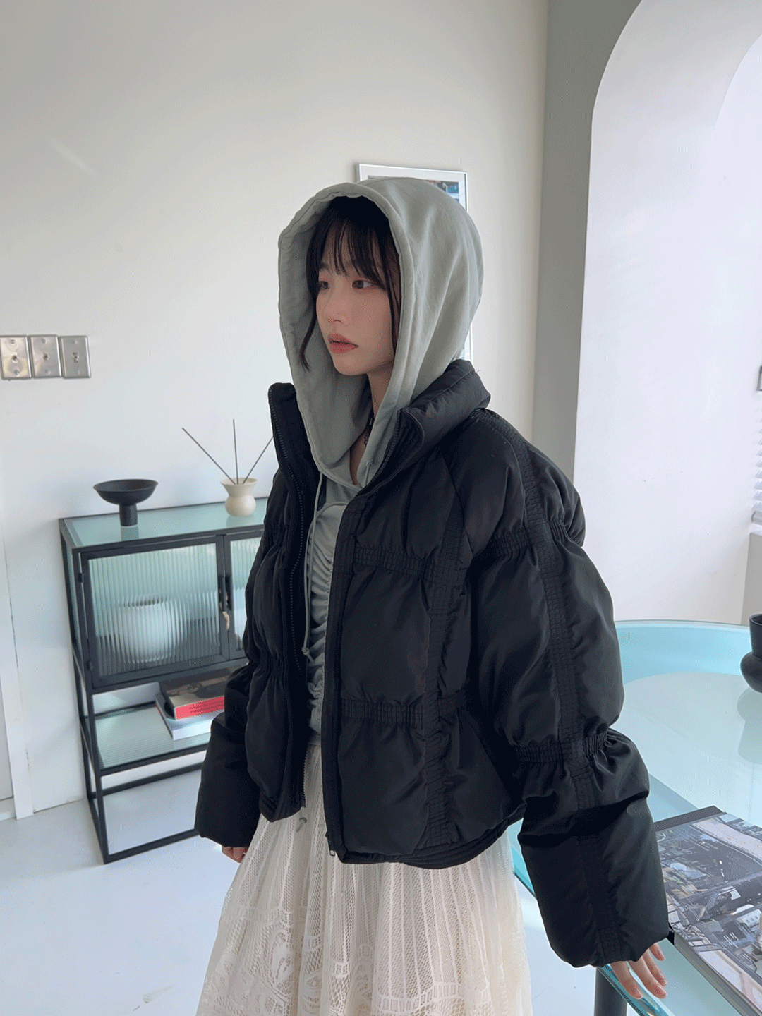 옵텐소 cube duck down padding (2color)