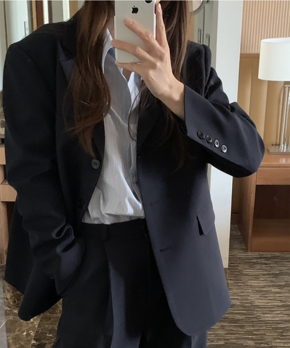 버나뎃 [당일 베이지]이너프 로어 자켓 (2col) inouf