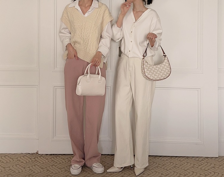 리리앤코 5천5백장 돌파 숏기본롱 프블덴 속밴딩 코튼 와이드 팬츠 봄 신상 데일리 데이트 빅사이즈 와이드팬츠 롱와이드 코튼팬츠 면팬츠 코튼와이드 면와이드 밴딩