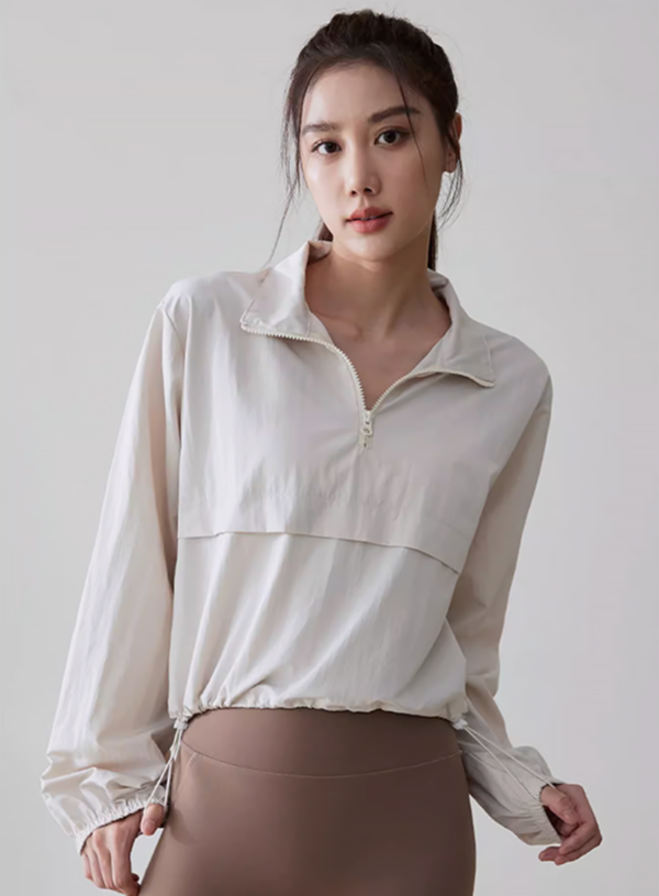 스웻 라이트 하프집업 ( 2colors )