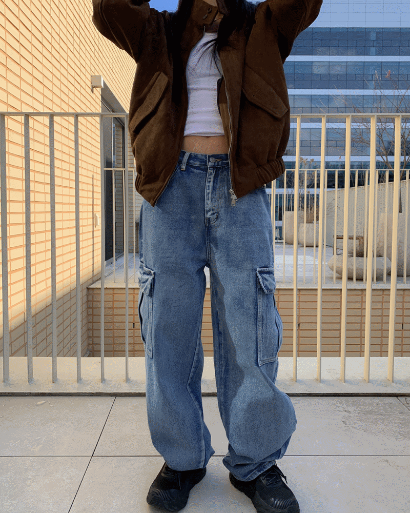 DUST CARGO DENIM PT (UNISEX)