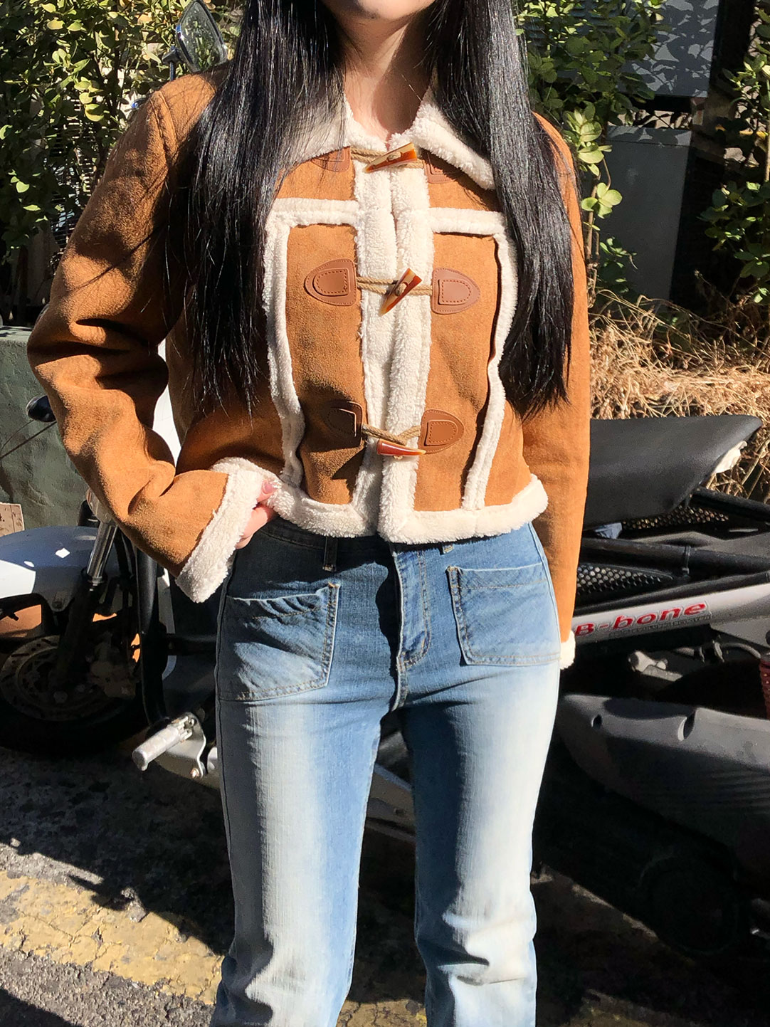 Heidi wool duffel coat. (3col)