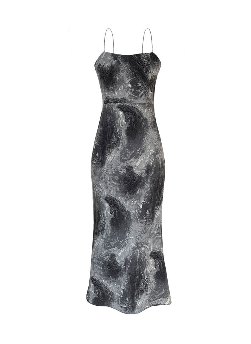 루루서울 Midnight Sun Dress (Black)