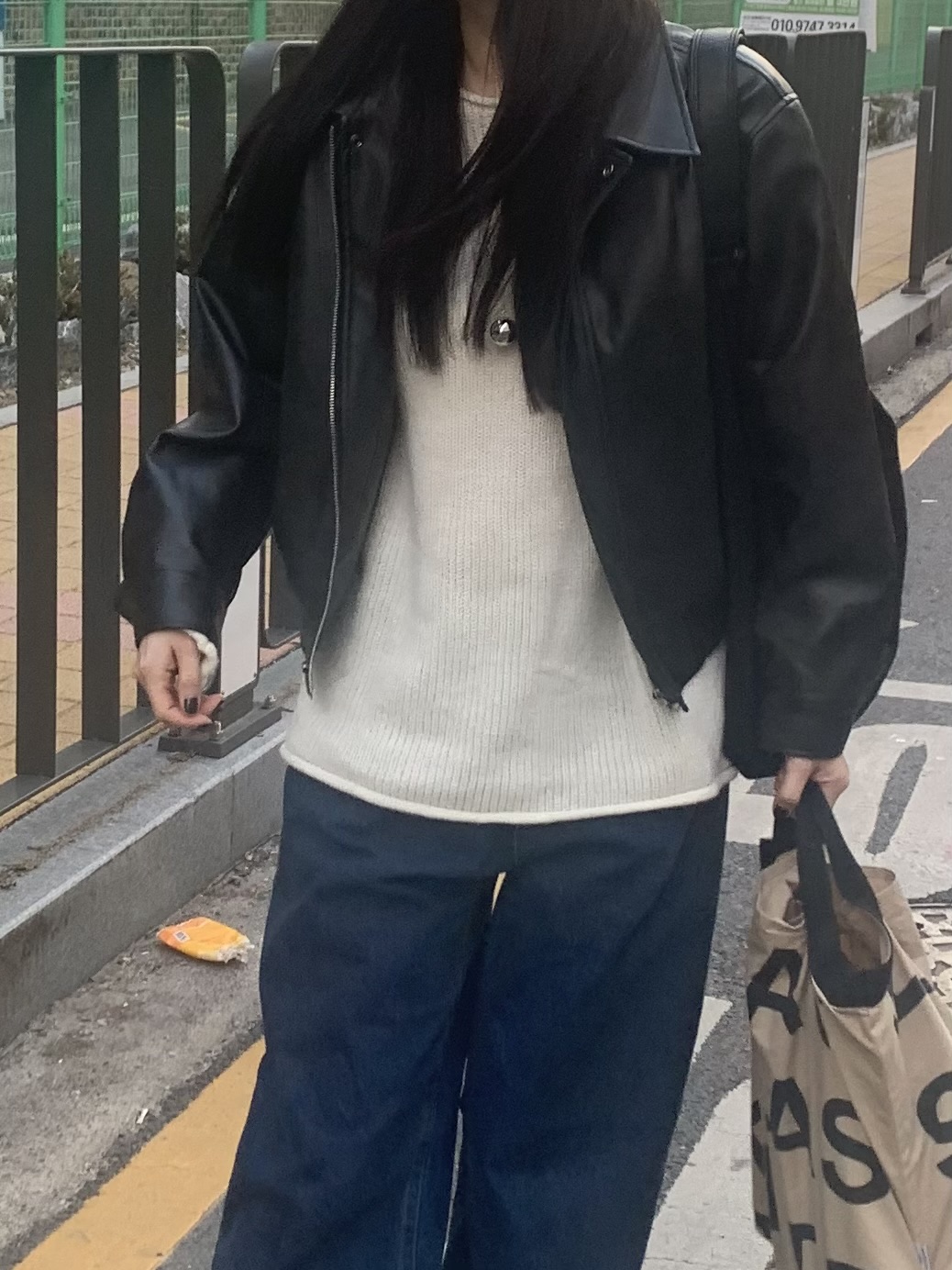 french leather jp (2col) 브라운 당일