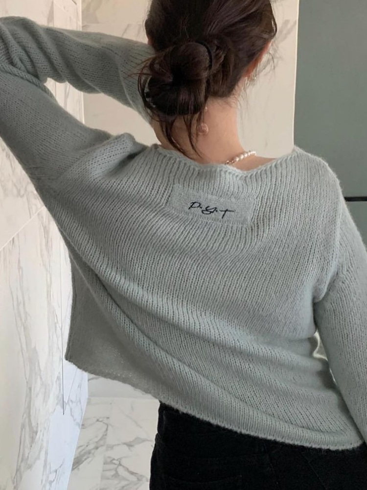 유이르무이 pyt 프리티영띵 링고 알파카 여리 루즈핏 니트 4color