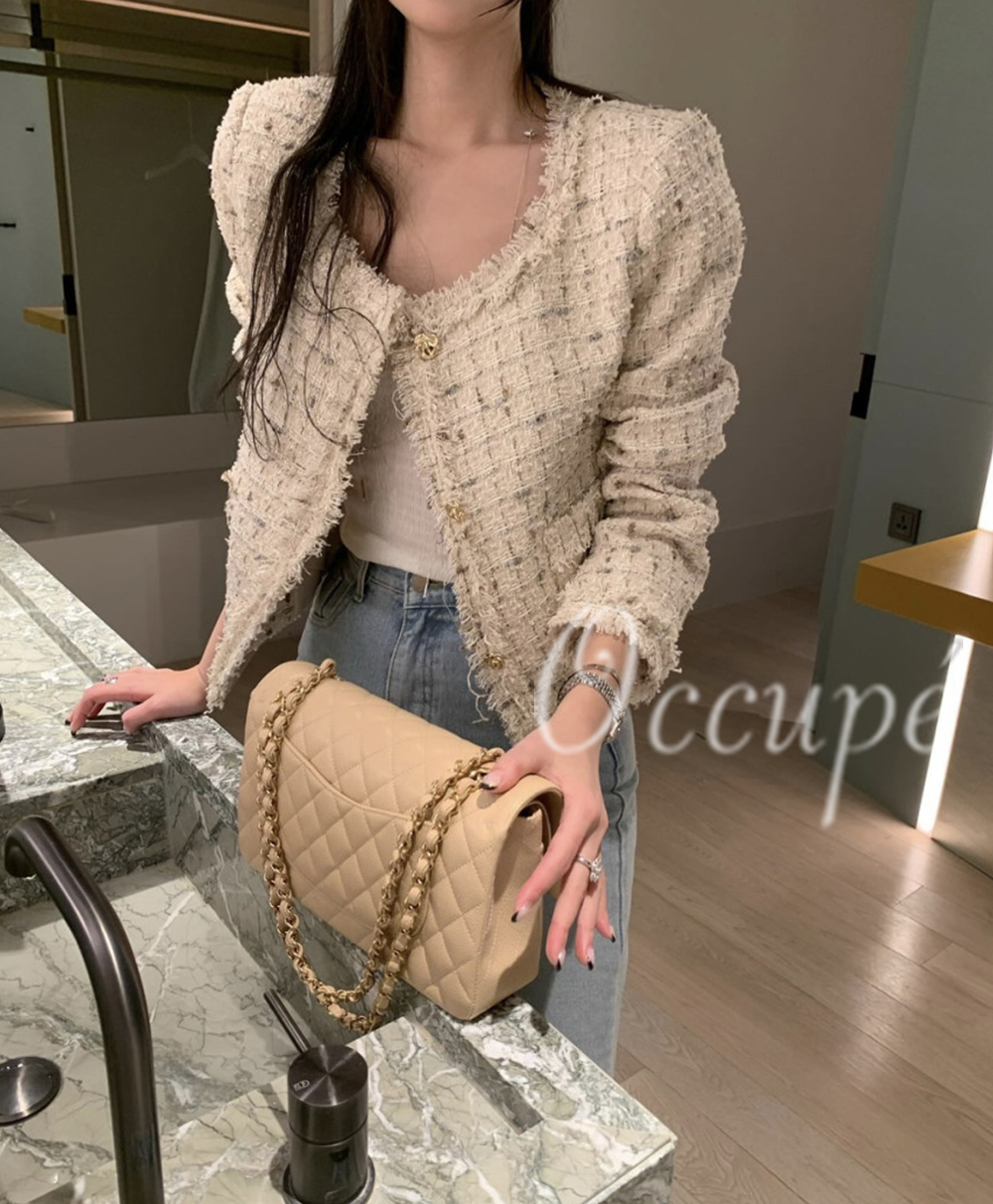 오큐페 [당일발송]포스터 모마 트위드 자켓 (2col) poster