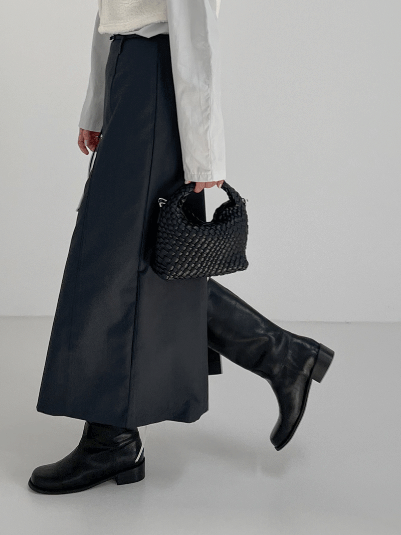 인챈트미 레더 투웨이 미니 위빙백 (2C)