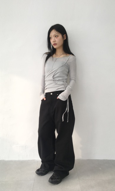 나의나인 *soldout* Flack Bijo Pants