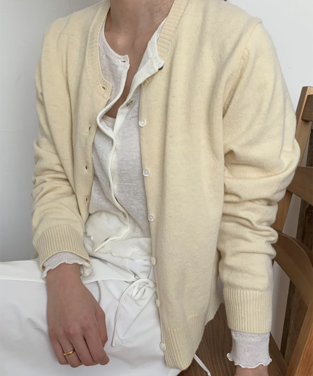 드온도 스프링 센느 캐시 가디건 (4col) deondo