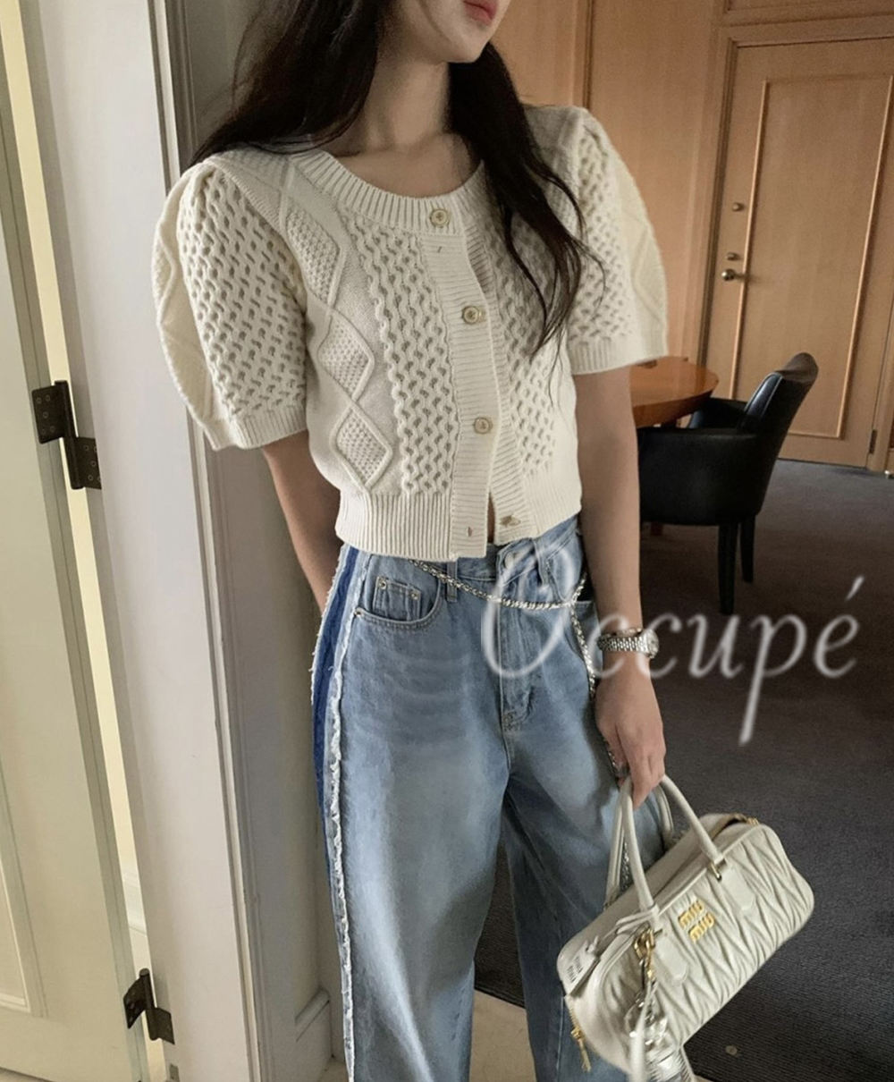 오큐페 [아이당일]포스터 다이애나 니트 (2col) poster 꽈배기