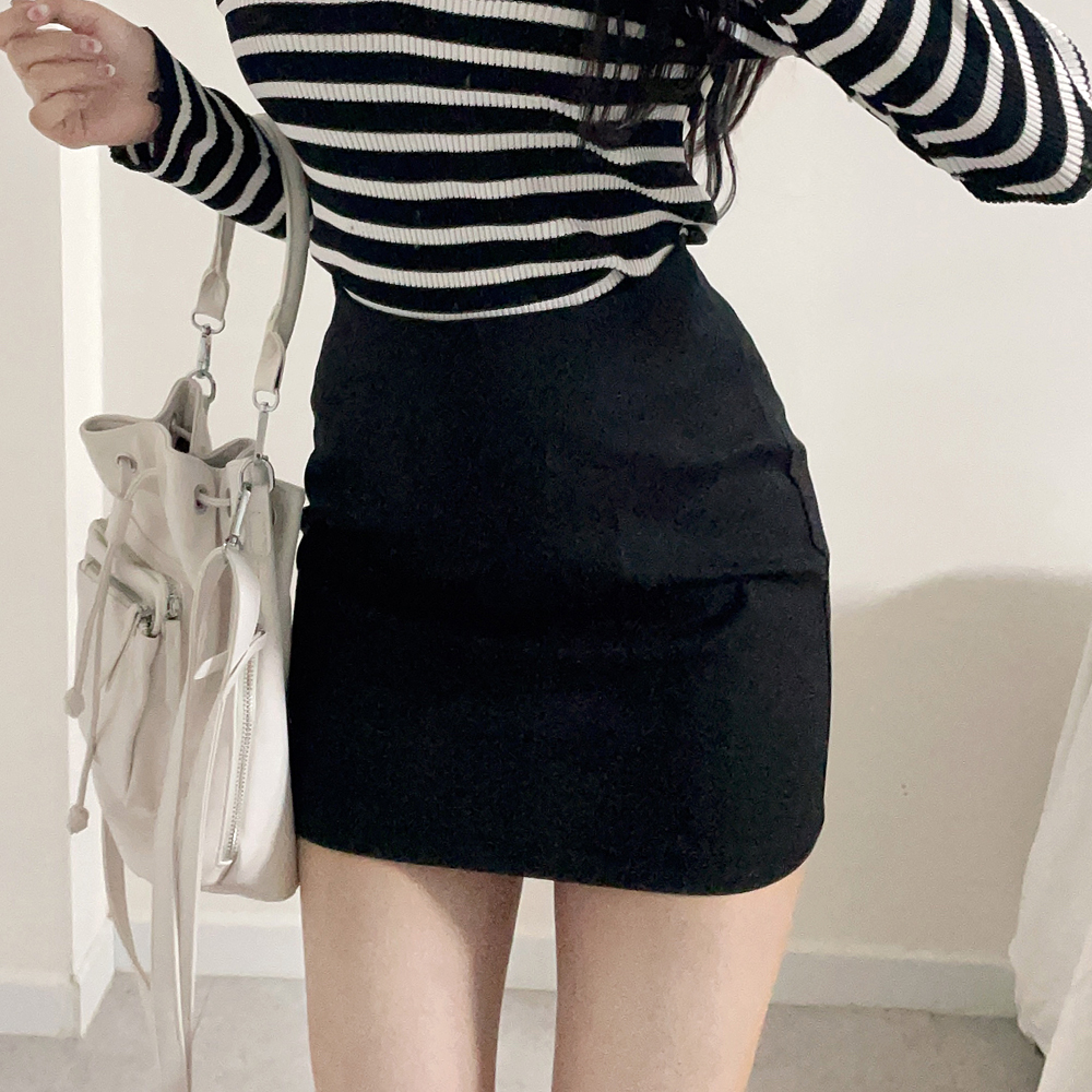 [착붙핏!/필수템] 블룸 H라인 미니 스커트 (4color/S,M)