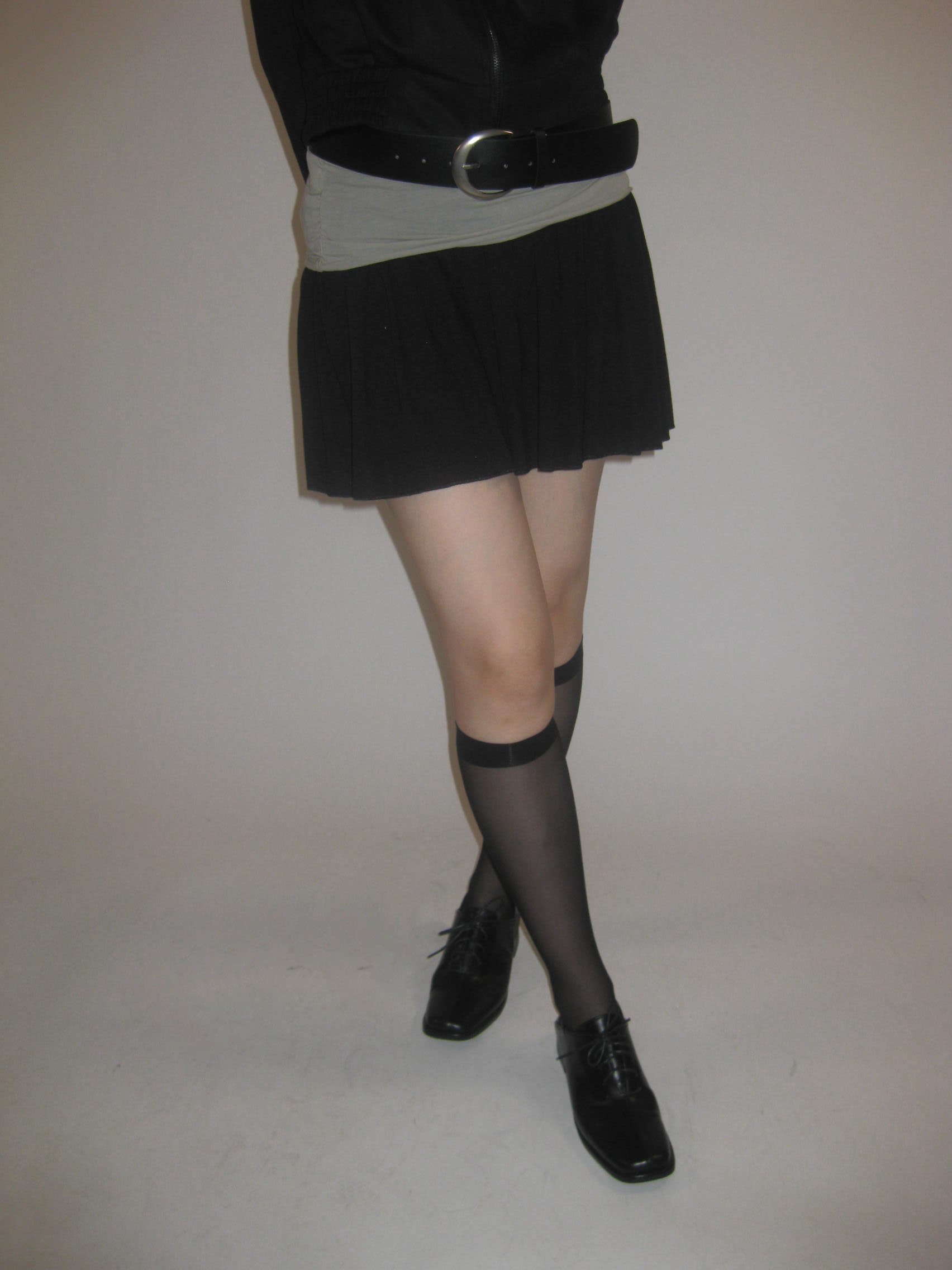 mini flared skirt