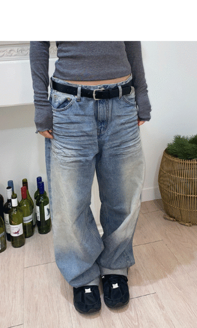 low dirty denim pt [2c]