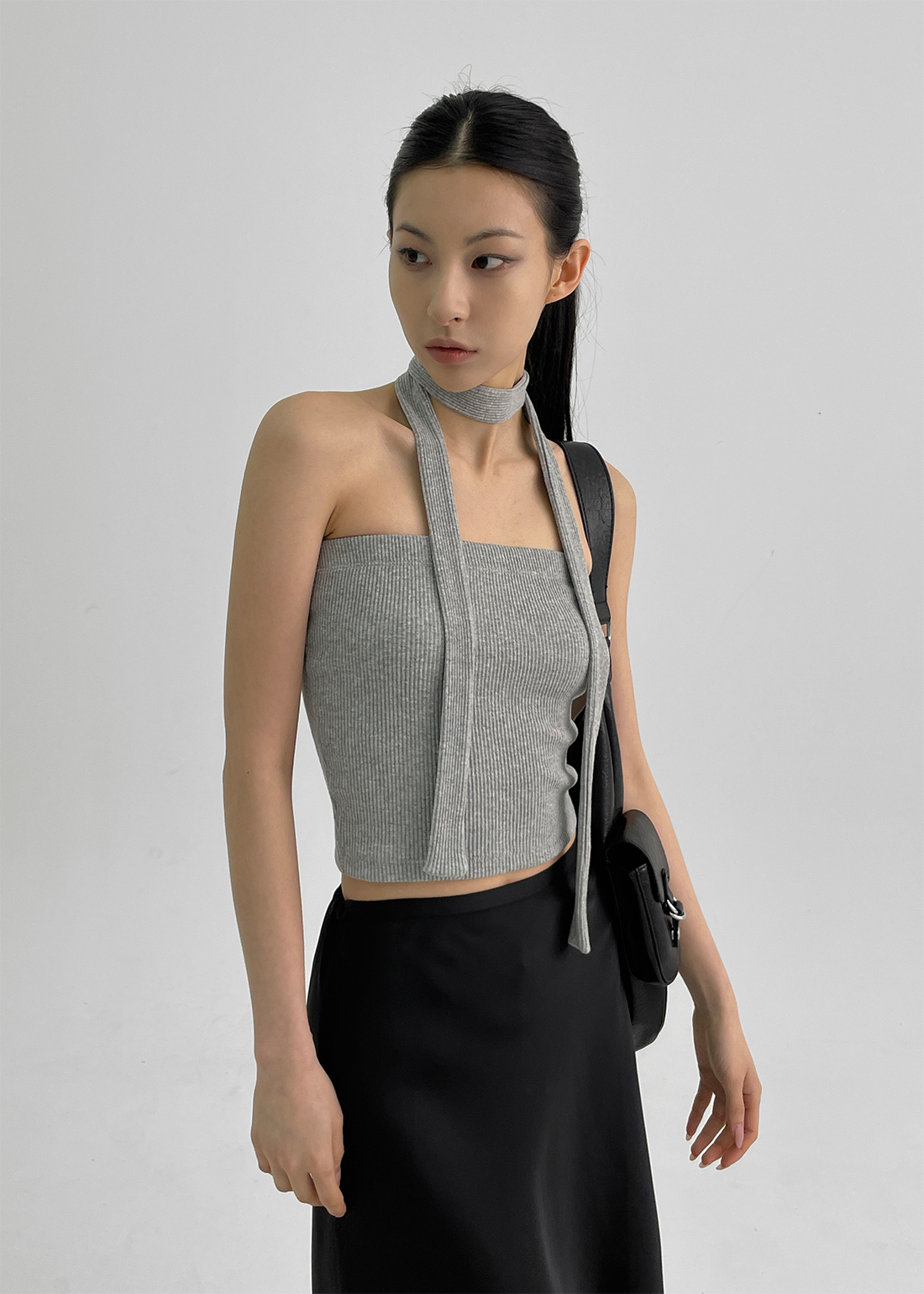 블랙업 [MADE] 로젯 SET - 튜브탑, 머플러