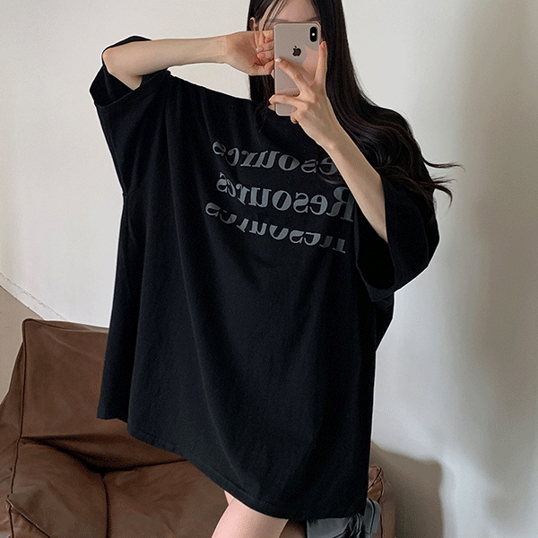 [4XL,빅사이즈,통통,박시핏,남녀공용,88-99] R 오버핏 반팔 티셔츠 - t [무료배송]