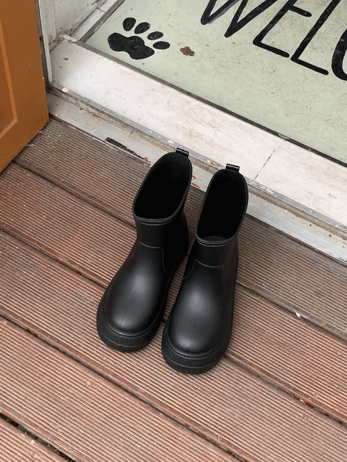 어리틀빗 wiggle rain boots (3color)