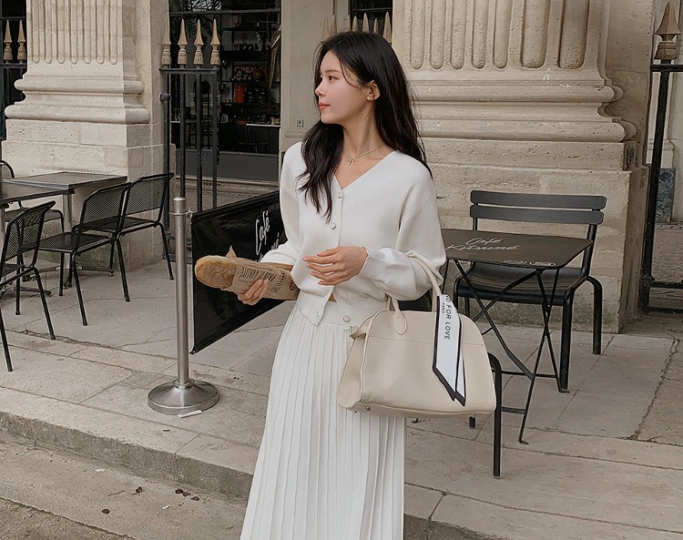 리리앤코 2천5백장 돌파 델르번 니트 브이넥 밴딩 플리츠 투피스 세트 자체제작 신상 옷 투피스 니트투피스 가디건세트 스커트세트 롱스커트 A라인 플레어 밴딩스커트 루즈