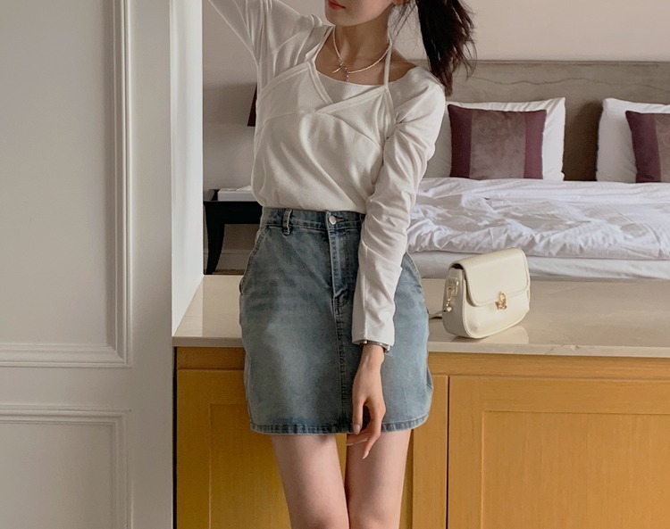 리리앤코 코르디앤 스판 레이어드 뷔스티에 티셔츠 세트 신상 코디 옷 벚꽃 이너 오피스룩 뷔스티에 데이트룩 슬림핏 페미닌 데일리룩 스판 신축성 셋업 상의세트 레이어드 홀터넥