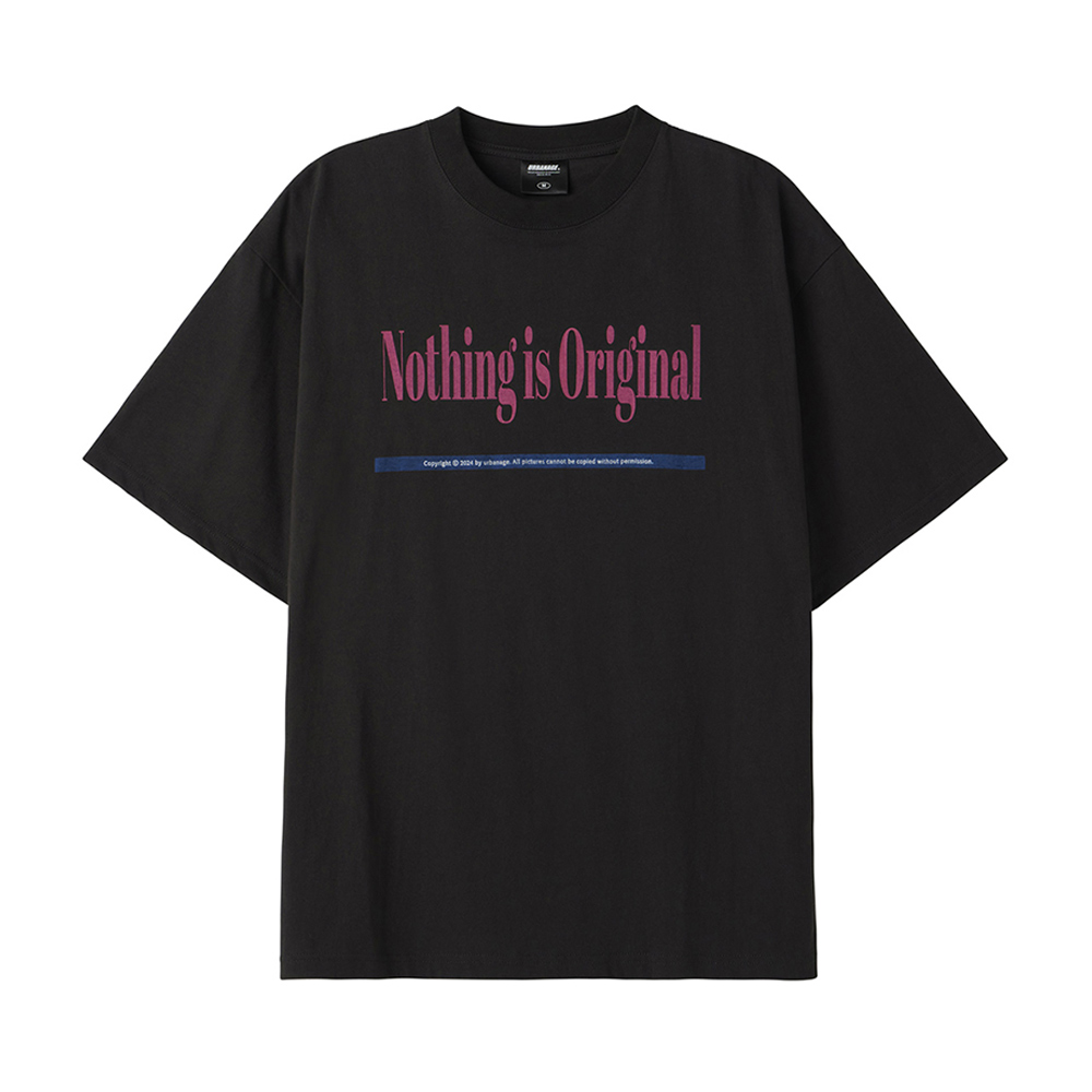 어반에이지 Nothing is Original 오버 반팔 (2COLOR)