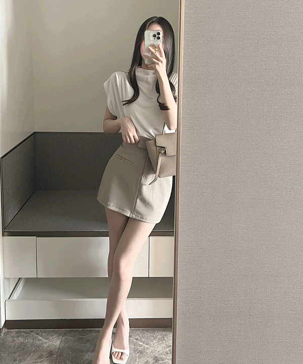 미무드 [신상10%]리나 미니스커트sk (3color)