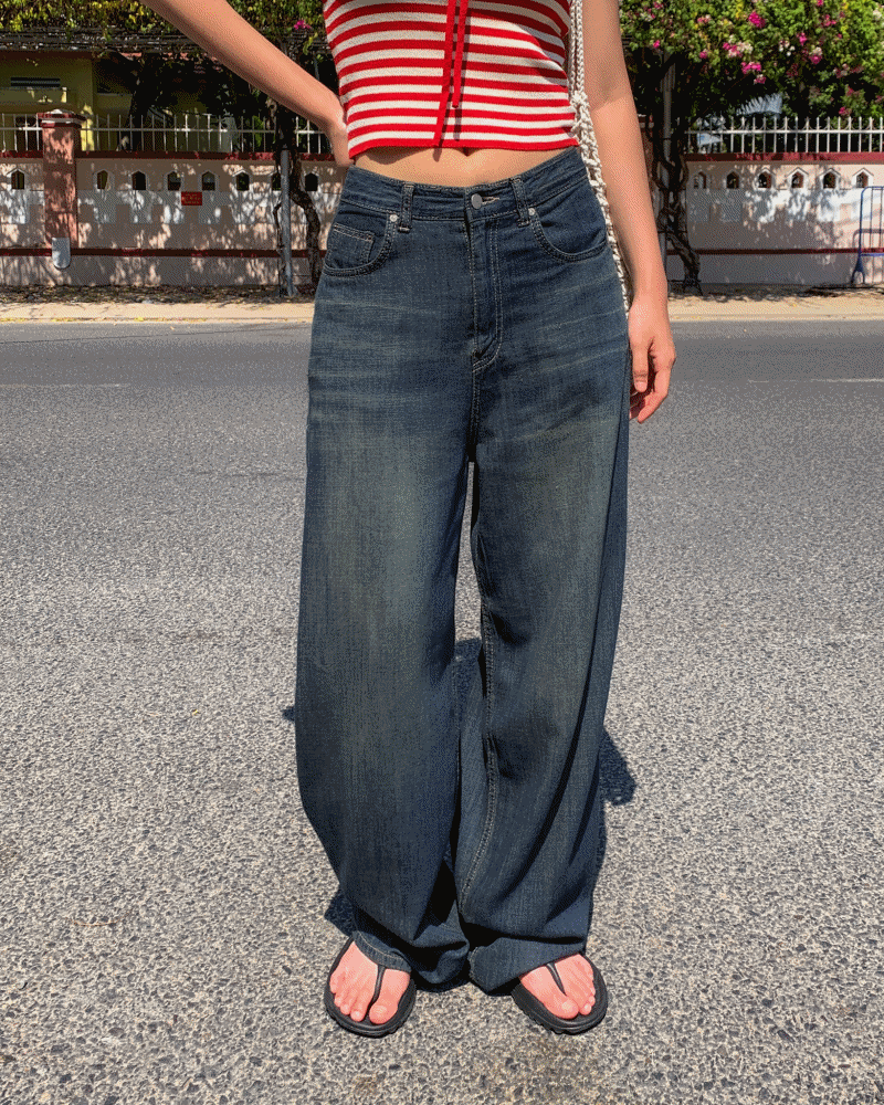 노어슨 DITTO SUMMER WIDE DENIM PT